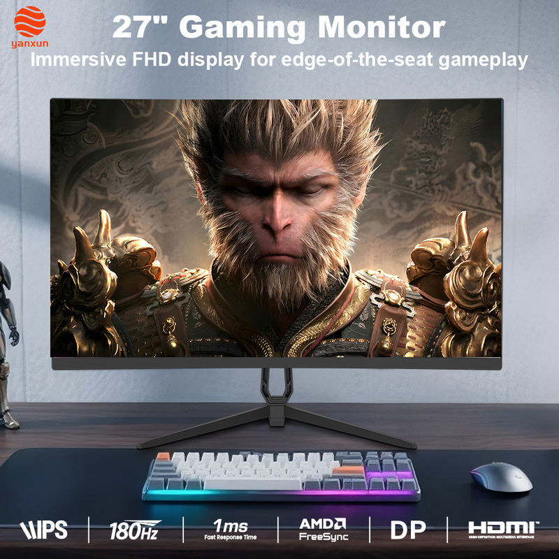 32 Inch 1800R QHD Gaming Monitor Flicker Free High Resolution Computer ...