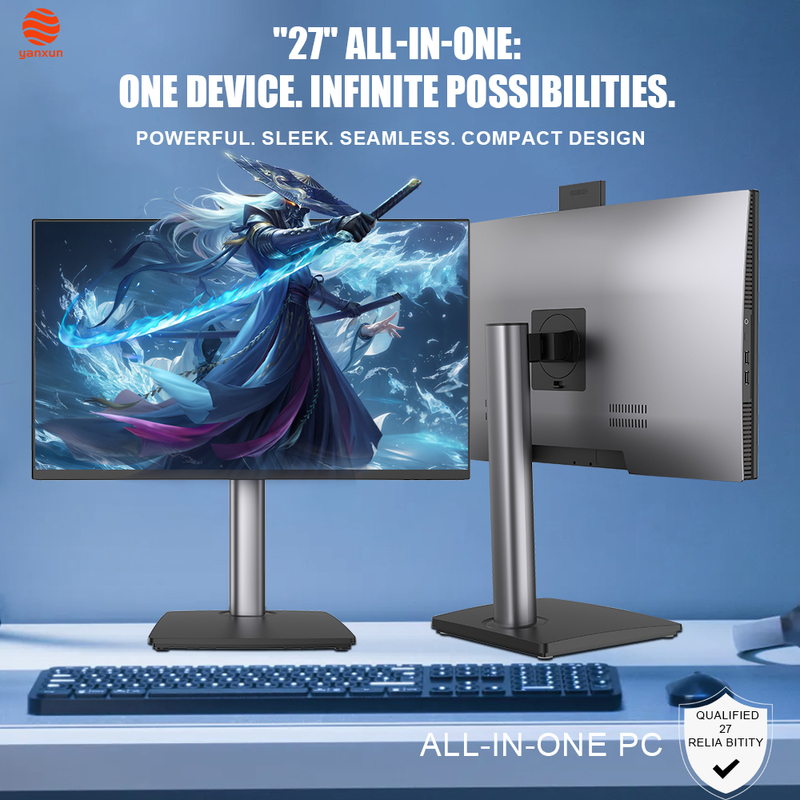 27 Inch UHD Resolution TF Gaming All-in-One Computer Monitor, 4K IPS ...