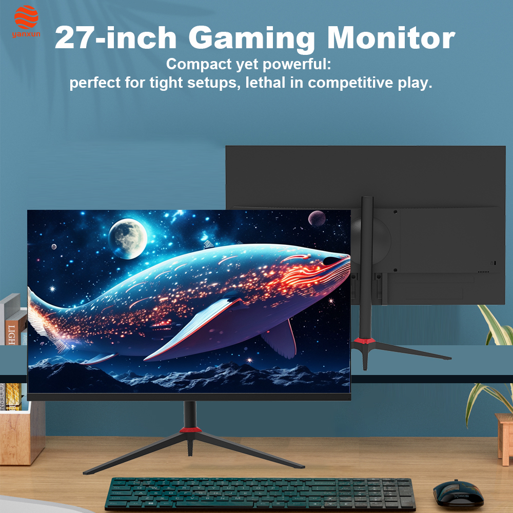 UHD Resolution 27 Inch TF Gaming Monitor 4K IPS Panel 144Hz PC Monitor ...