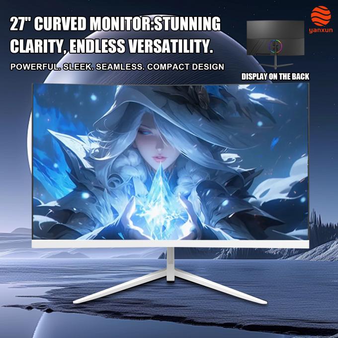 Monitor Curvo HDR 27 Polegadas 1920x1080 180Hz IPS 1ms GTG 99% sRGB ...